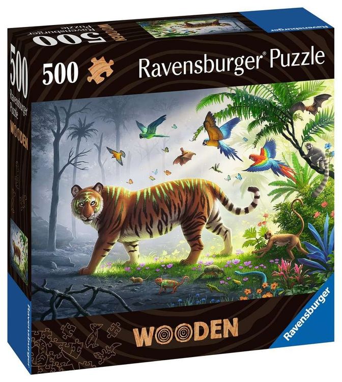Ravensburger Wooden Puzzle 500 Teile Tiger im Dschungel (Neu und originalverpackt) in Oensingen ...