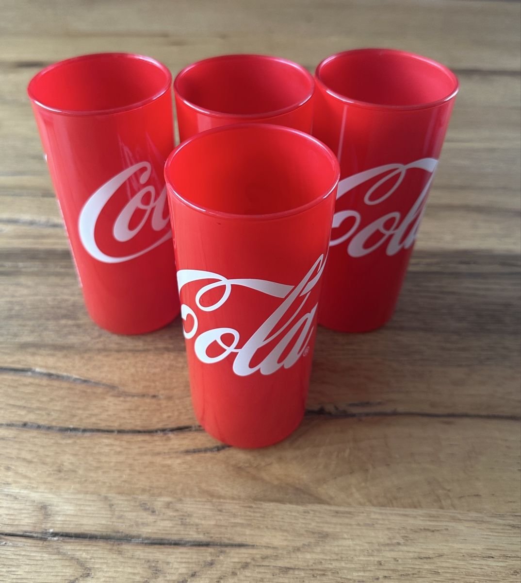 Coca Cola Gläser Set (4x Regular, Light, Zero) (Neu (gemäss ...