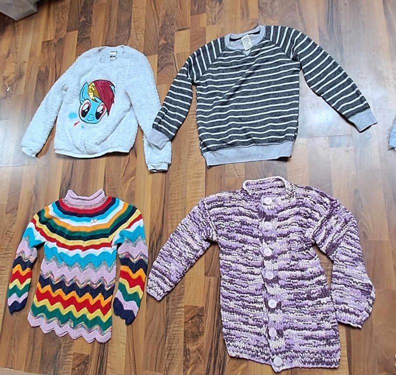 Pullover-Paket Mädchen Girls Gr. 122-128 (Gebraucht) in Rüdtligen für ...