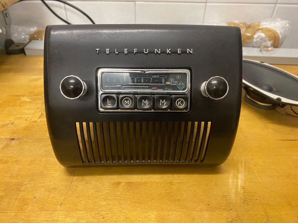 Mercedes Oldtimer Radio für die Ponton Modelle W 120 u. 121 (Gebraucht ...