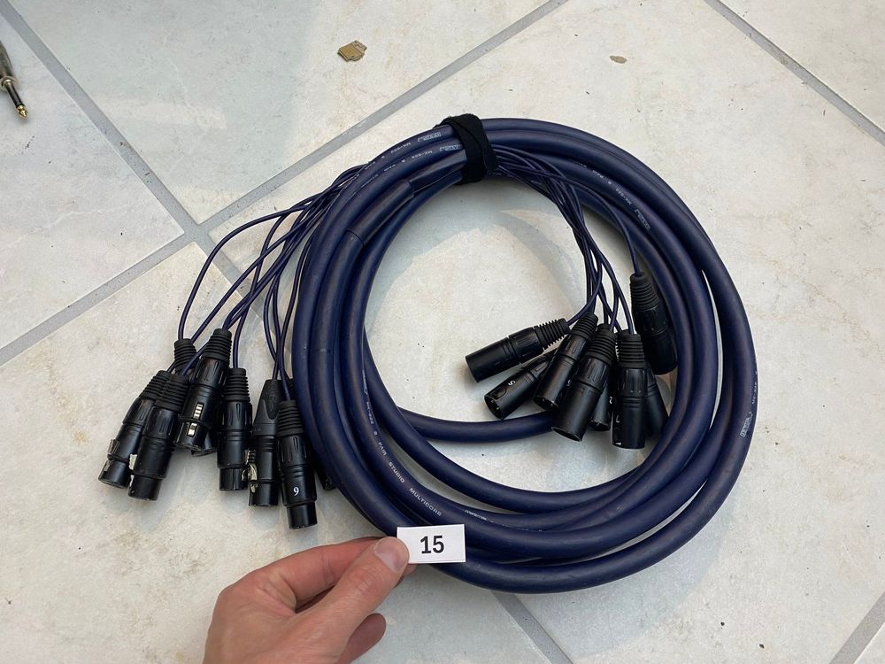 Kabel Jack XLR Chinch Insert Neutrik Pioneer CDJ 3000 Yamaha (Gebraucht ...