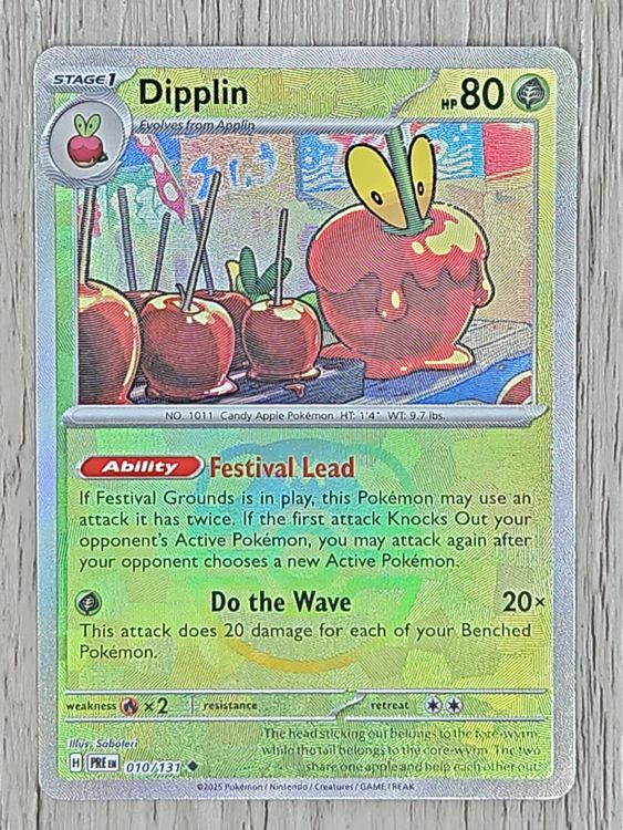 Pokemon Dipplin Masterball 010/131 Prismatic Evolutions EN | Kaufen auf ...