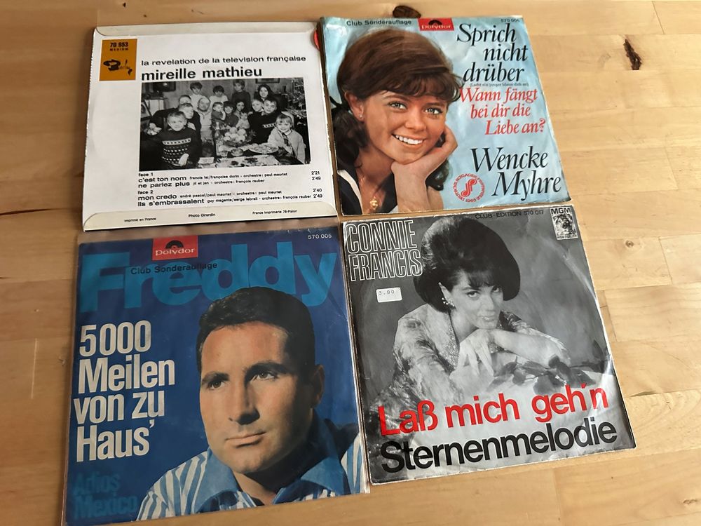 EX LIBRIS CLUB SONDERAUFLAGEN FREDDY SWISS CONNIE FRANCIS (Gebraucht ...