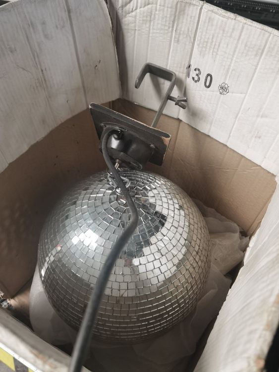 Discokugel 30cm mit Motor (Gebraucht) in Aesch LU für CHF 31 – nur ...