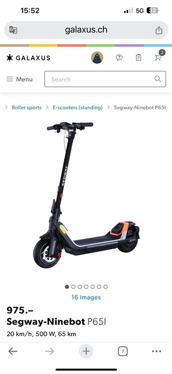 Segway ninebot p65i | Kaufen auf Ricardo