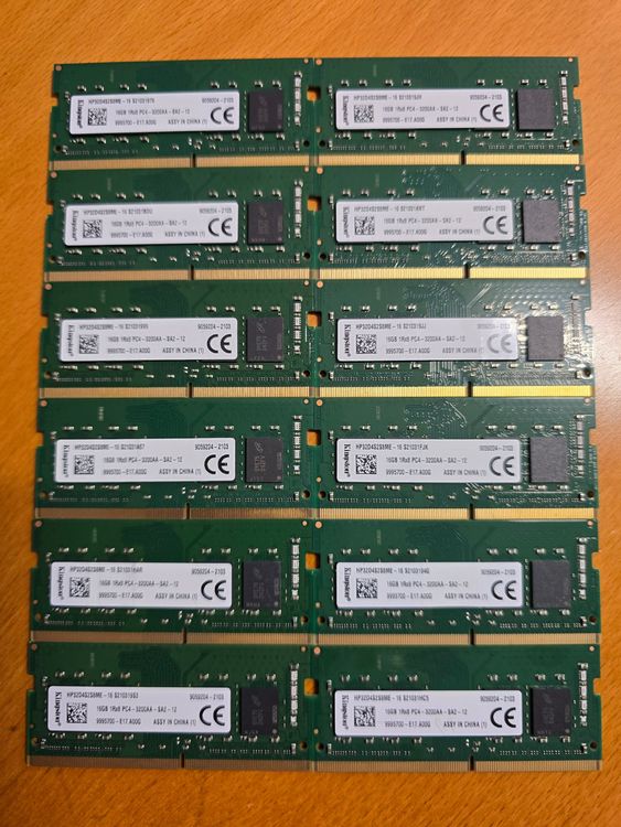 RAM 16 GB PC4 3200 12x (Gebraucht) in Boswil für CHF 229 – mit ...