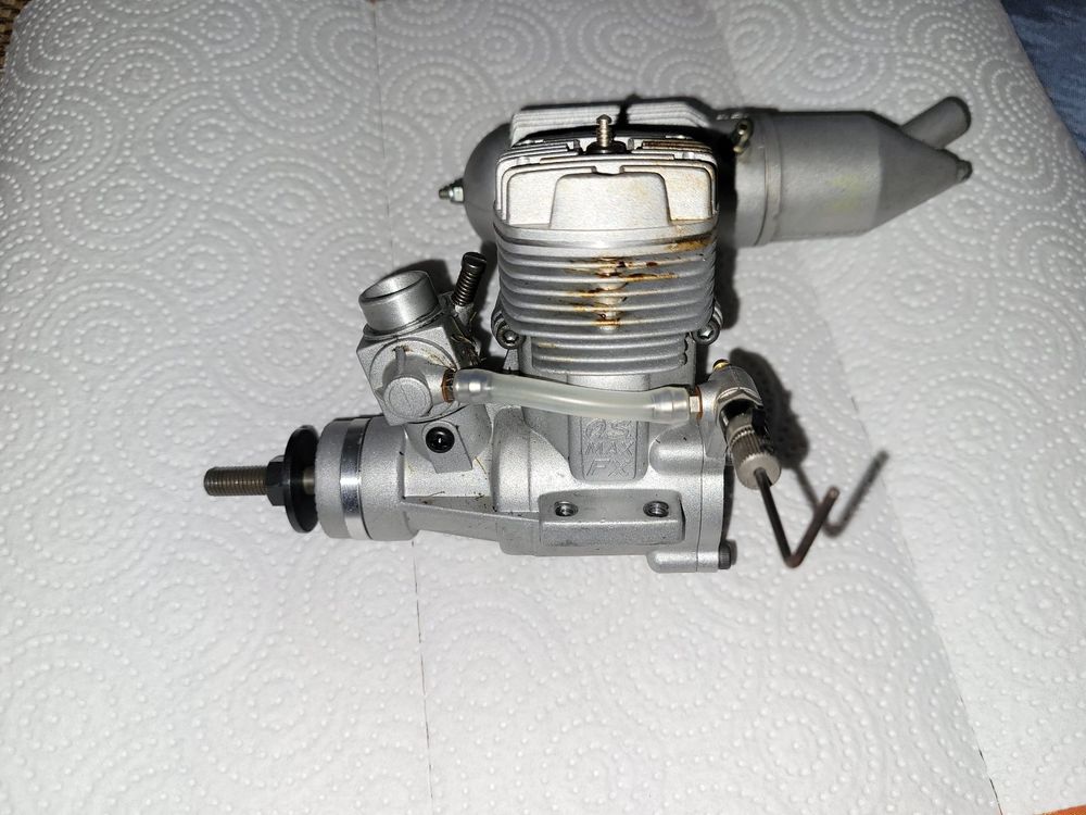 OS MAX FX 46, 7,5 ccm. 2-Takt Motor, gebraucht (Gebraucht) in ...