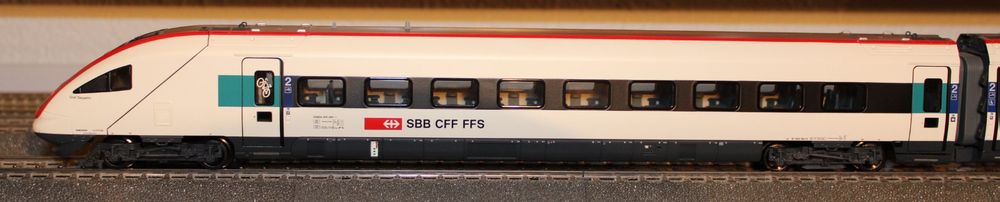 SBB Triebwagenzug RABe 500 040-1 ICN 7-teilig (Neu und originalverpackt ...