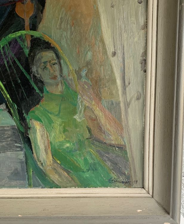 Eugen Eichenberger (1926-2015) grosses Gemälde | Kaufen auf Ricardo