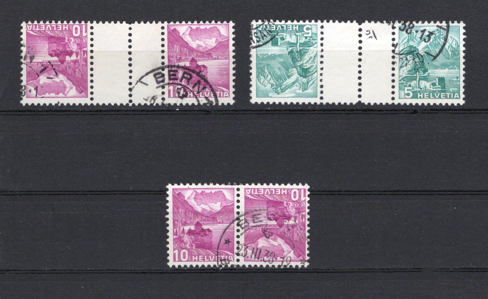 Timbres Suisse , Kehrdrucke , voir Photos (D'occasion) à Stilli pour CHF 0.2 – avec livraison ...