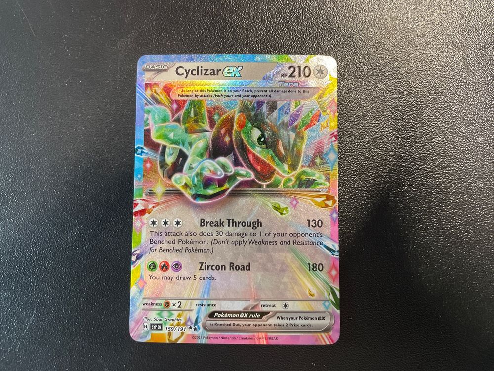 Carte Pokémon Cyclizar EX 159/191 | Kaufen auf Ricardo