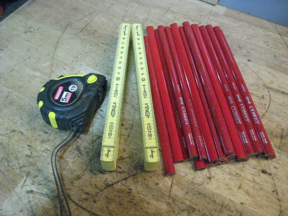 Zimmermann Bleistifte Rollmeter Doppelmeter Messen | Kaufen auf Ricardo