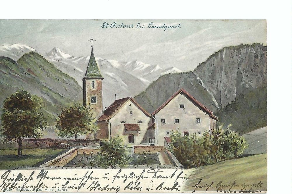 LANDQUART St. Antoni, Kirche, 1908, Gratisversand (Gebraucht) in für ...