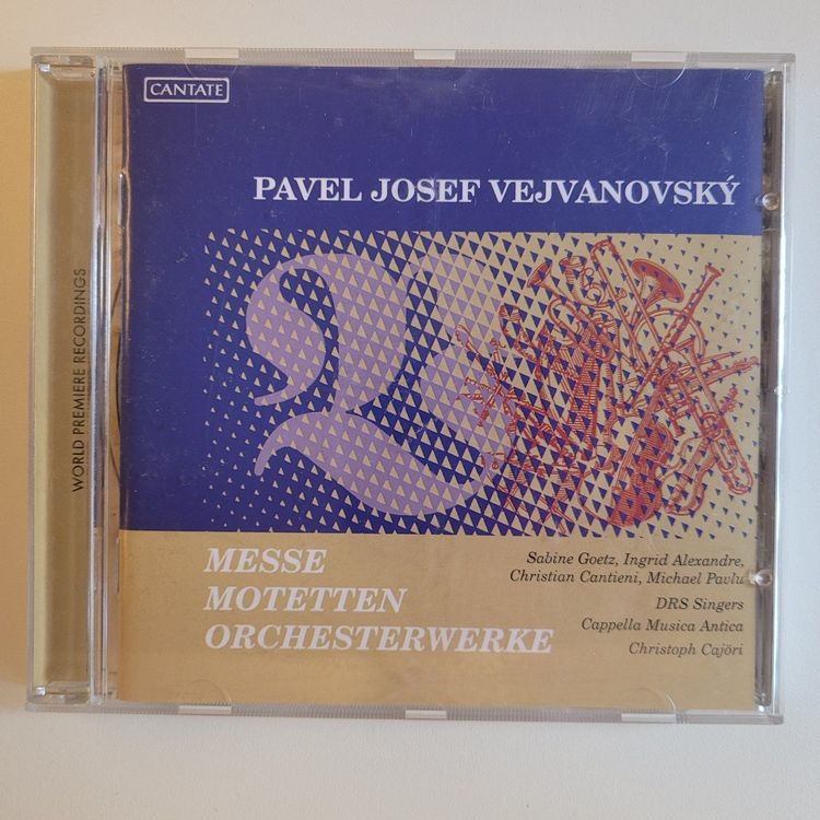 Pavel Josef Vejvanovsky Messe Motetten Orchesterwerke F5 | Kaufen auf ...
