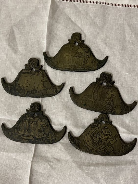 5x Antike Burma Kyizi Tierkreiszeichen Bronze (Gebraucht) in Dietikon ...
