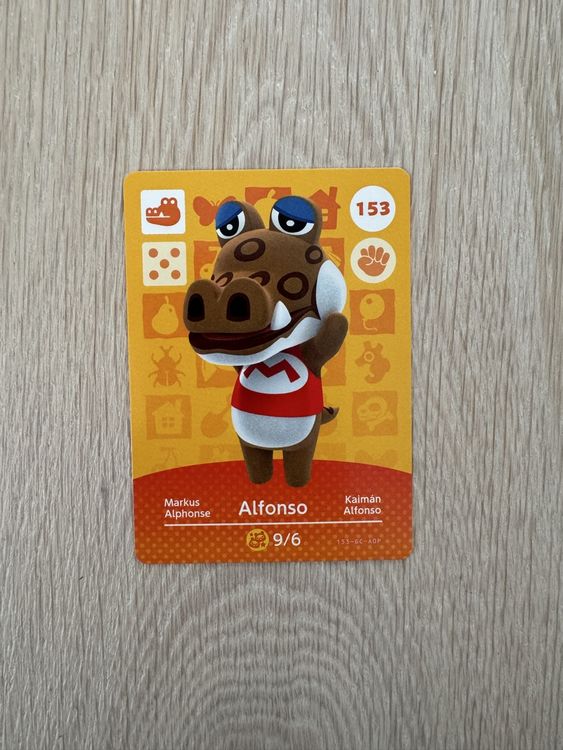 Animal Crossing Amiibo Karte Markus Nr. 153 | Kaufen auf Ricardo