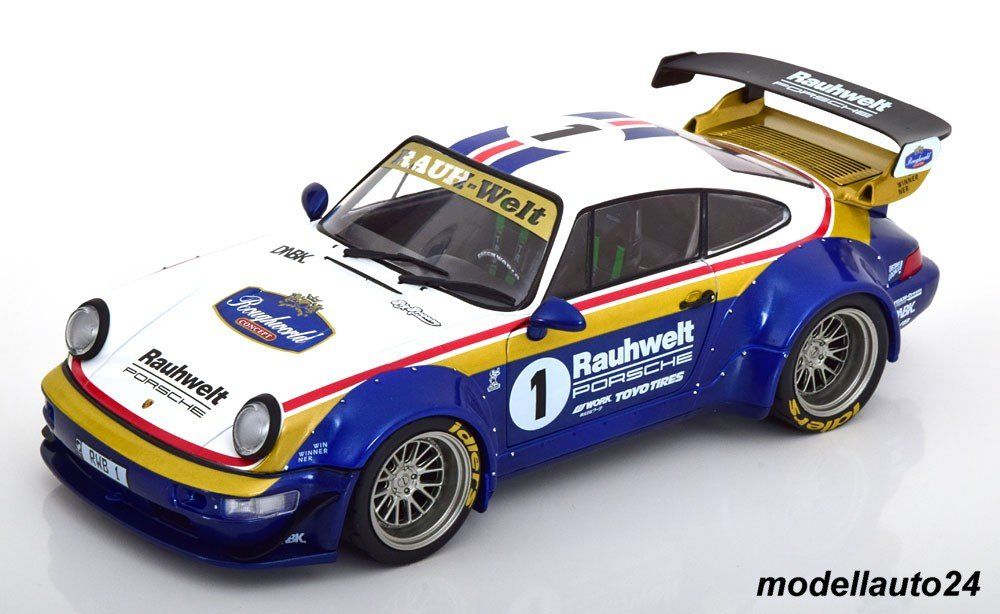 Porsche 911 (964) RWB Rauh-Welt Body Kit 2022 / Solido 1:18 (Neu und ...