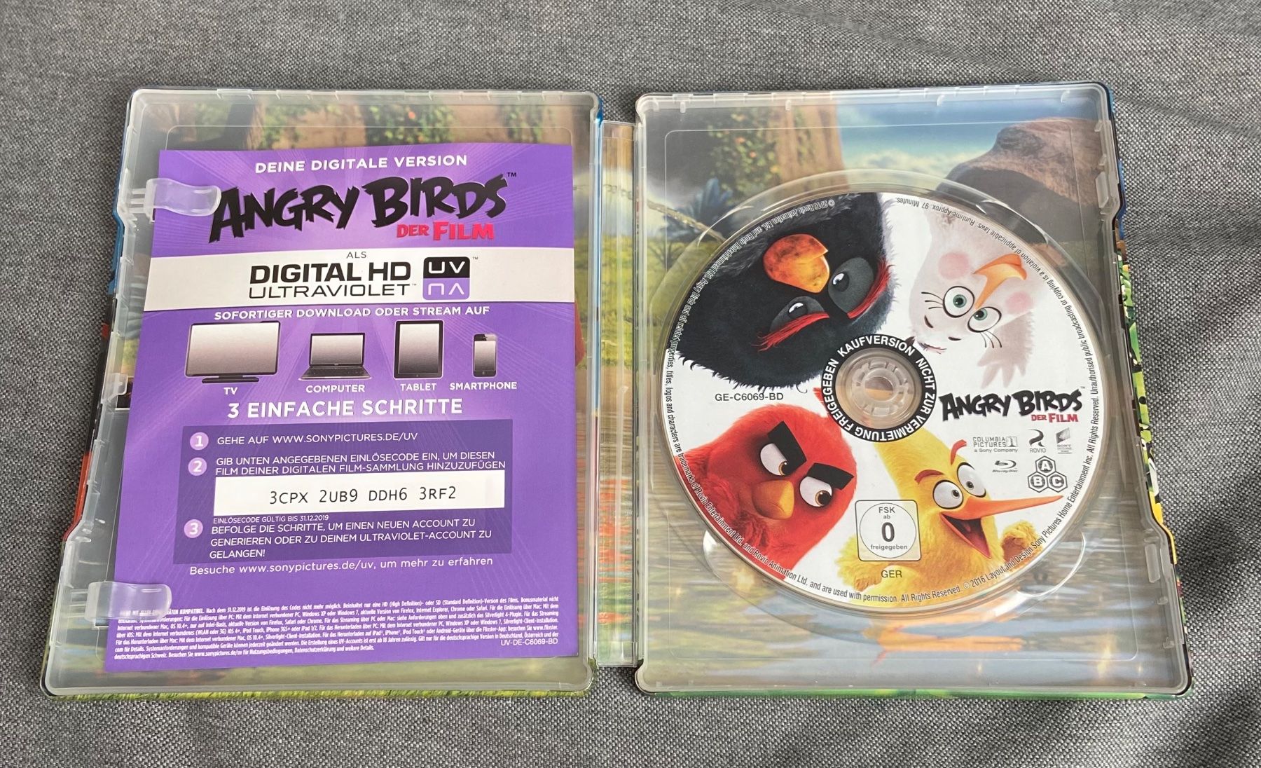 Angry Birds - Der Film - Steelbox Blu-Ray Disc (Gebraucht) in Luzern ...