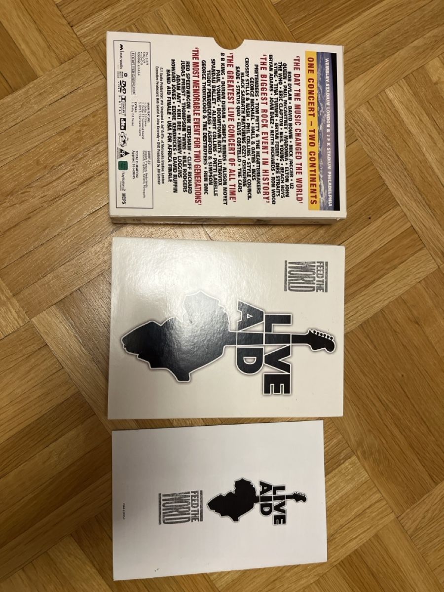 Live Aid 1985 / 4 DVD Box Set - Top Zustand (Gebraucht) in winterthur ...