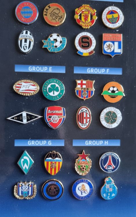 Pins 32 Mannschaften Champions League 04/05 Fussball | Kaufen auf Ricardo