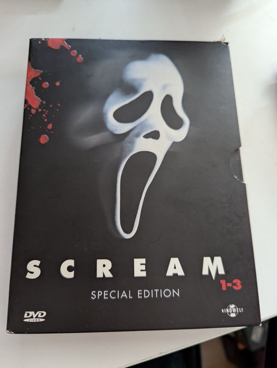 Scream Special Edition DVD 1-3 Box, Top Zustand, Horror! ... (Gebraucht ...