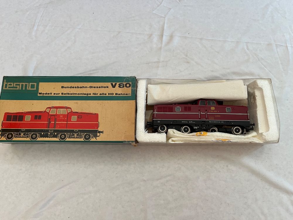 Tesmo Diesellok V80 rot WS Ol (Gebraucht) in Schlieren für CHF 45 – mit ...