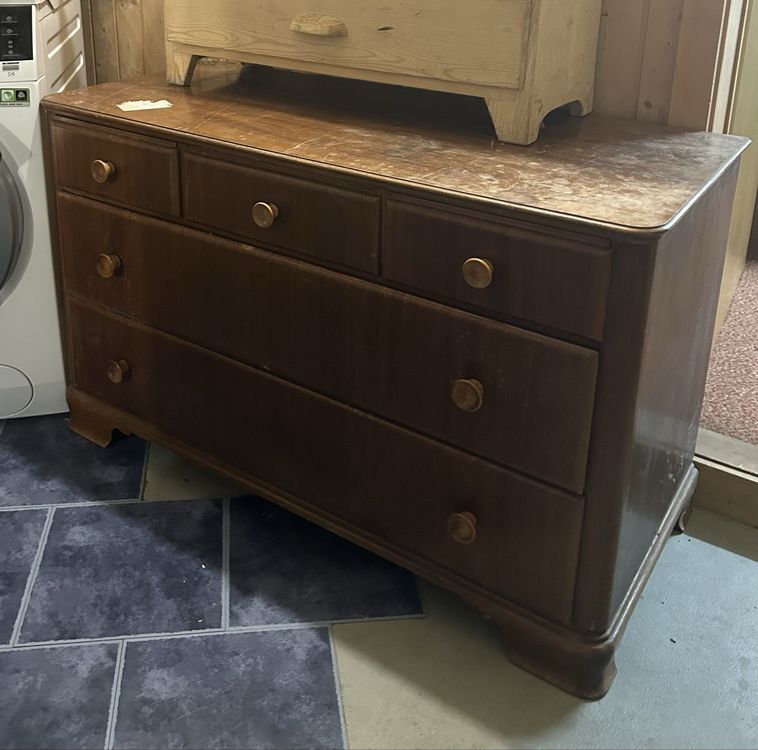 Antike Kommode aus Holz mit fünf Schubladen (Gebraucht) in Zürich für ...