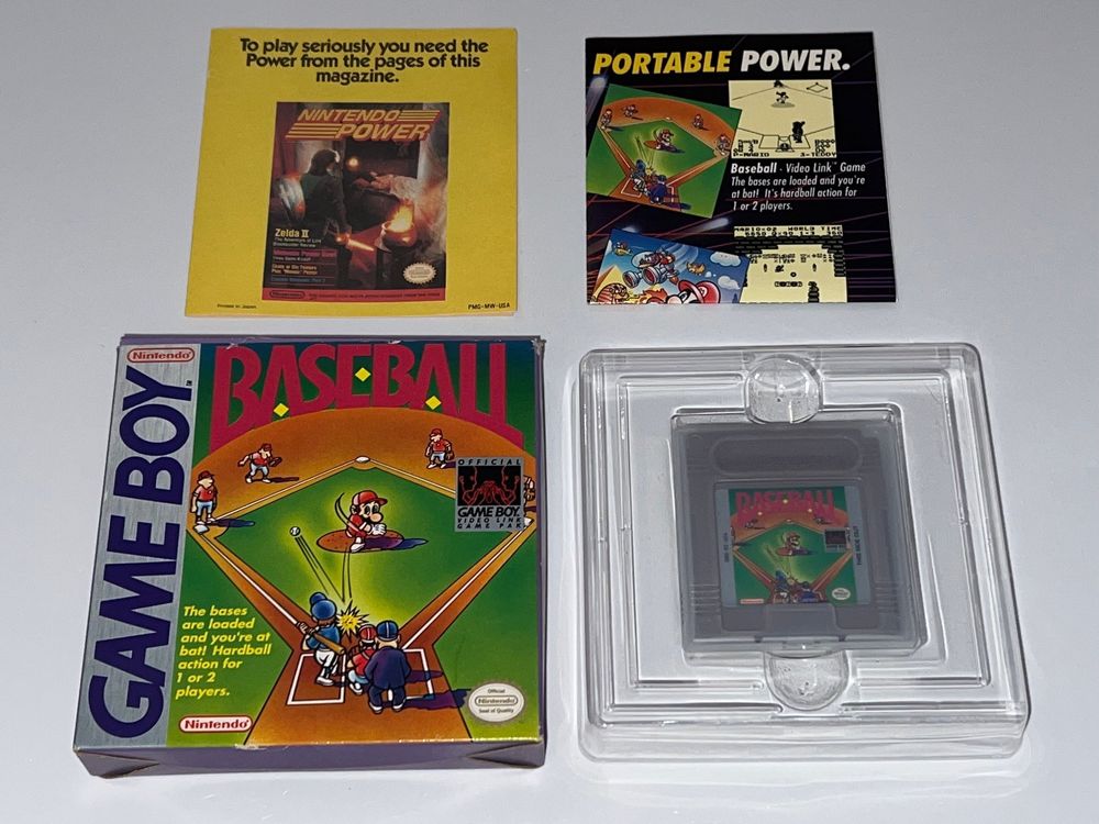 Nintendo Game Boy Classic (GB) Spiel - Baseball (OVP) (Gebraucht) in ...