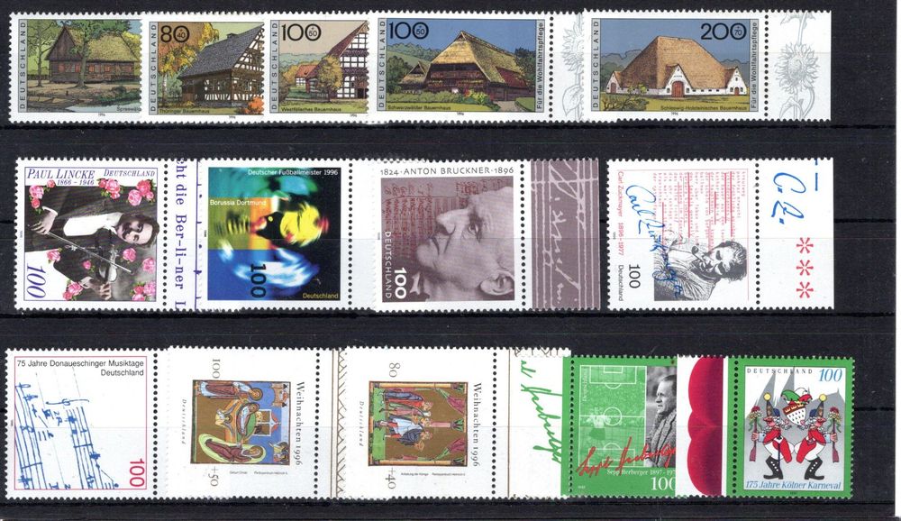 BRD ** o. St.Karte Lot 9 (Gebraucht) in Grellingen für CHF 1 – mit Lieferung auf Ricardo kaufen