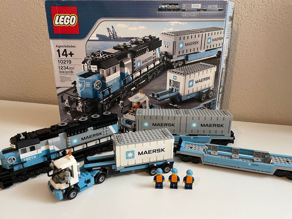 LEGO® 10219 Lego Maersk Container Train 2011 (Gebraucht) in Büetigen ...