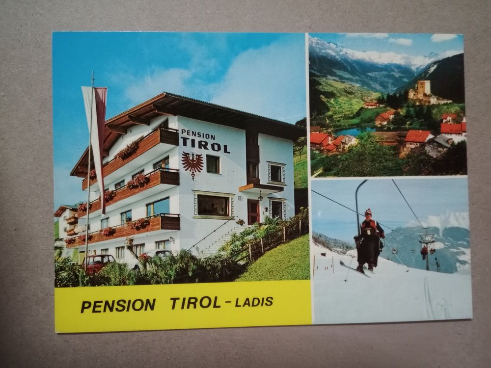 Ak Austria Ladis Pension Tirol mit Sessellift (Gebraucht) in Küttigen ...