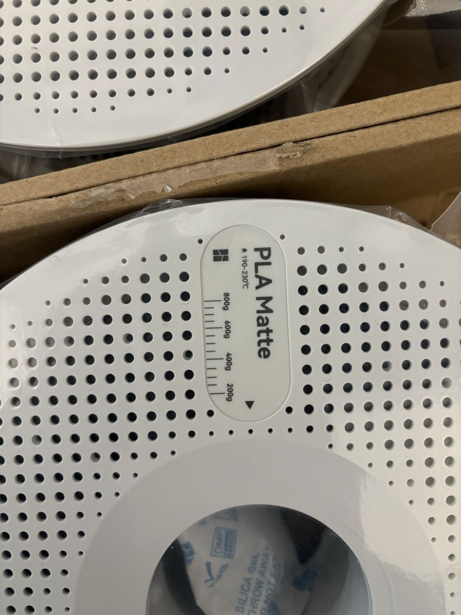 Bambu Lab PLA Matte 1.75 3D Drucker Filamente - 4 Stück (Neu und ...