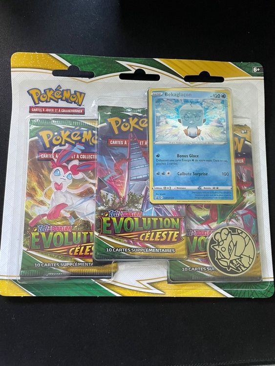 Pokemon Tripack Évolution céleste FR | Kaufen auf Ricardo