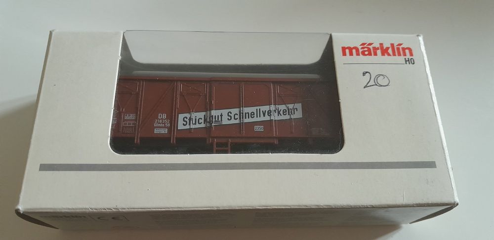 Märklin 00759-01 - Wagon couvert DB | Kaufen auf Ricardo