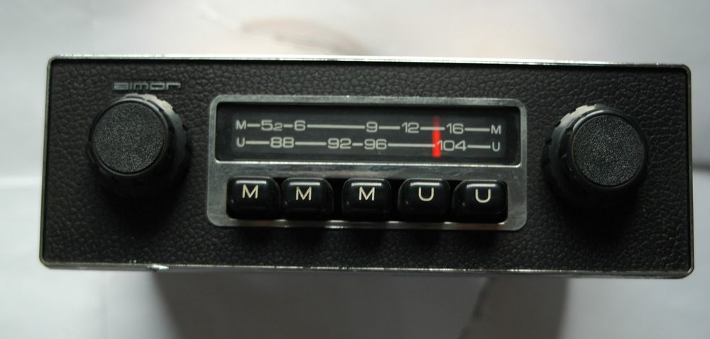 Vintage Autoradio für Youngtimer aimor 1960er /1970er-Jahre (Defekt) in ...