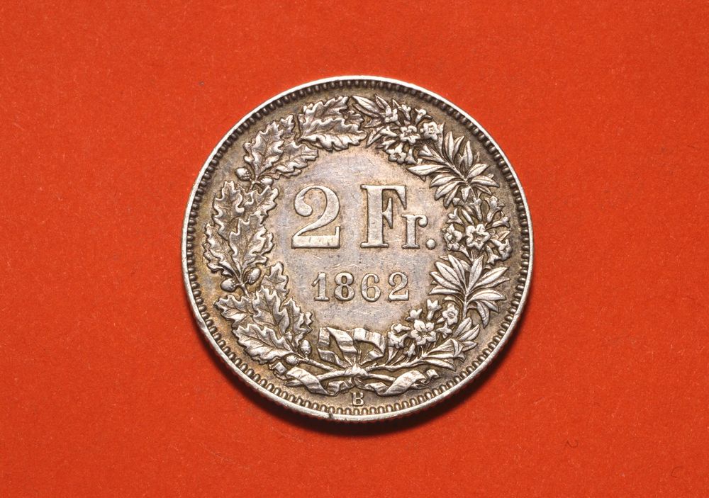 2 Franken 1862 (Gebraucht) in Oberglatt ZH für CHF 155 – mit Lieferung auf Ricardo kaufen