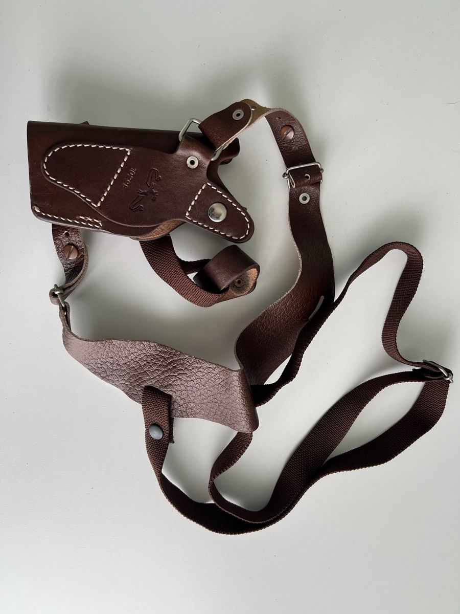 Original Fobus Holster Schulterholster Leder Top Zustand! (Gebraucht ...