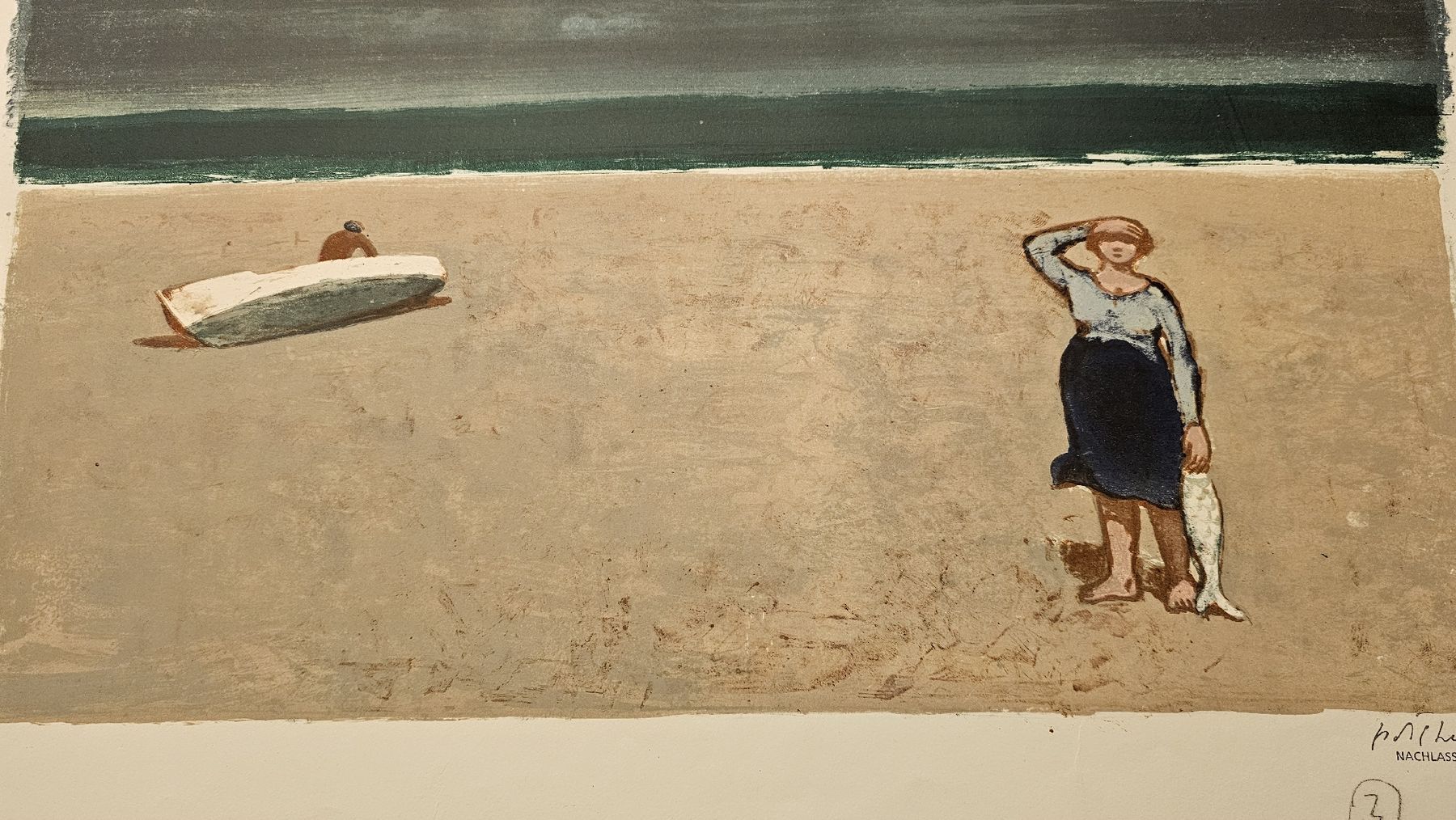 Hans Potthof Original Lithografie épreuve d'artiste 90x63cm (Gebraucht ...