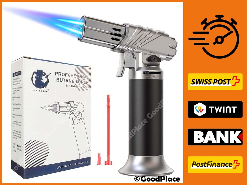 Küchenbrenner mit doppelter Flamme - Flambierbrenner (Neu und originalverpackt) in Develier für ...