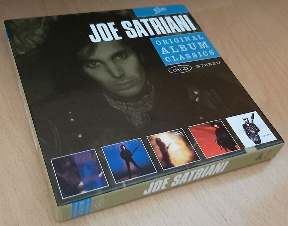 JOE SATRIANI Original Album Classics 5 CD Box (Gebraucht) in Frauenfeld ...