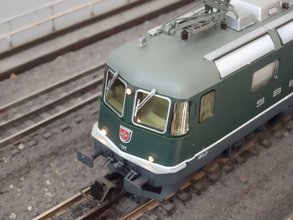 Roco 69730.2, E-Lok Re 6/6 11665 "Ziegelbrücke" ESU-Decoder (Neu ...