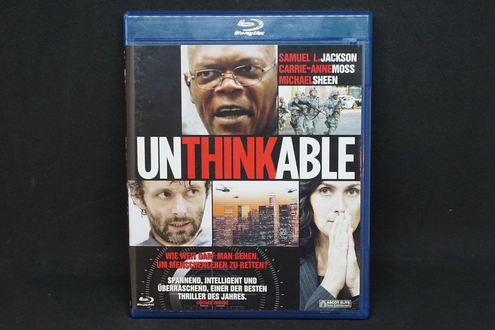 Unthinkable, 2010, Blu-ray Disc, DE EN (Gebraucht) in Zürich für CHF 4. ...