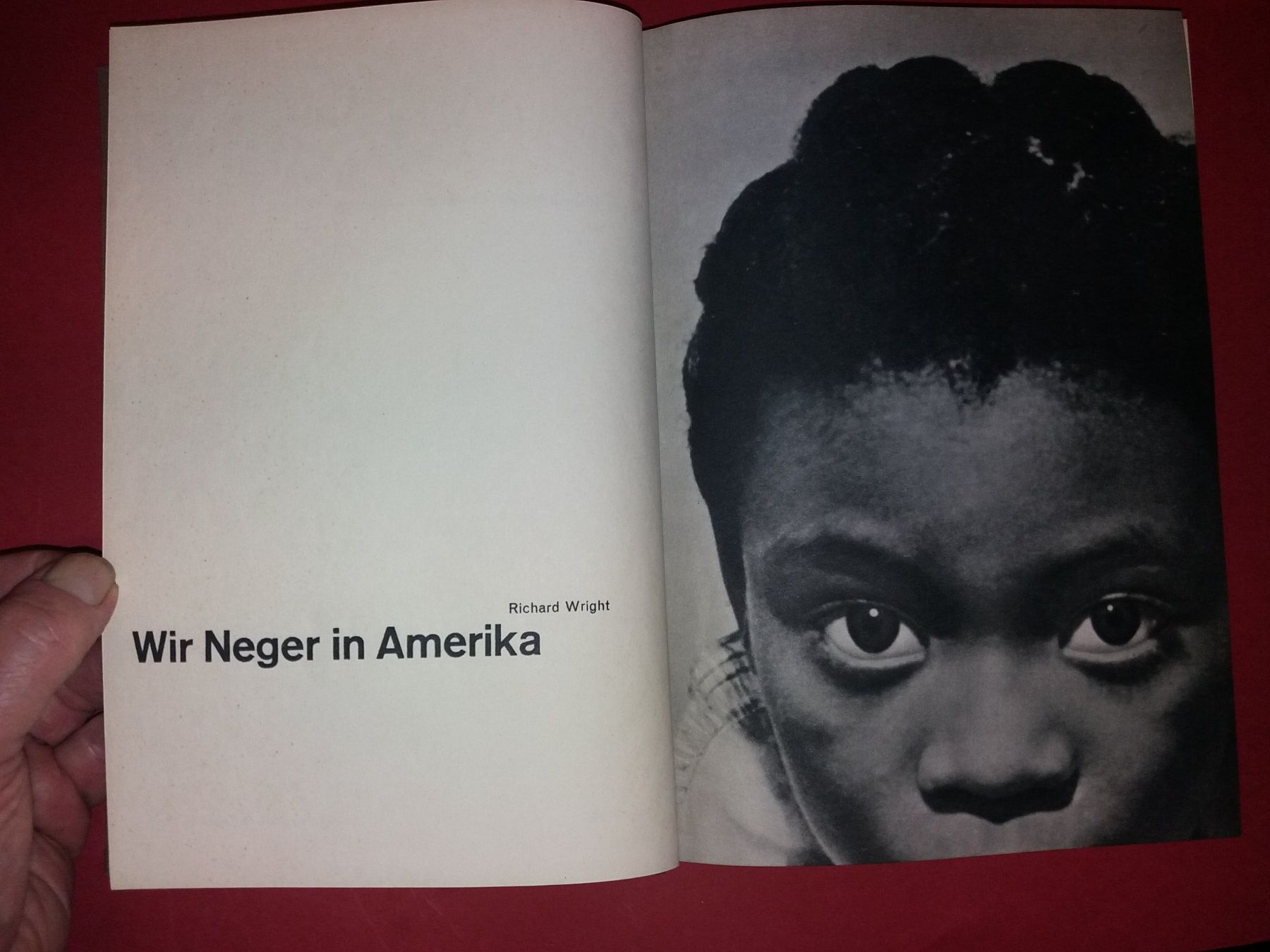 Richard Wright Wir Neger in Amerika Paul Lohse Gestaltung! (Gebraucht ...