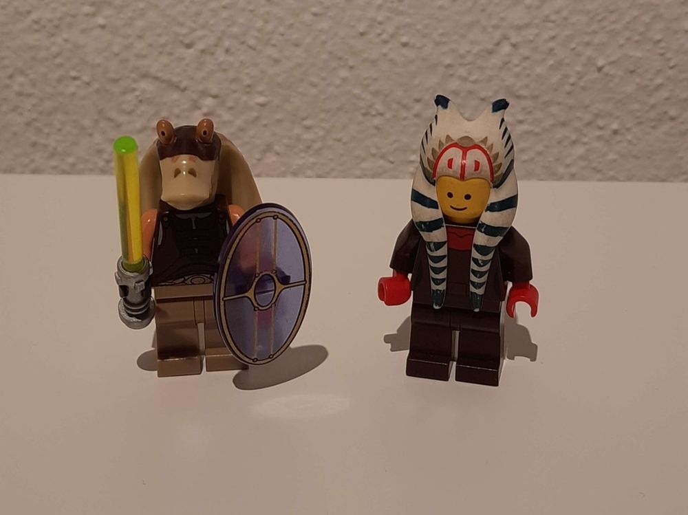 (5d) LEGO StarWars Jarjar Binks & Shaak Ti ab 1.- | Kaufen auf Ricardo