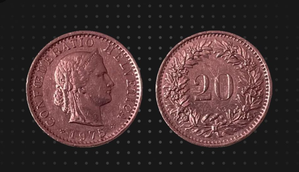 Schweiz 20 Rappen 1975-B (Gebraucht) in Egnach für CHF 0.25 – mit Lieferung auf Ricardo kaufen