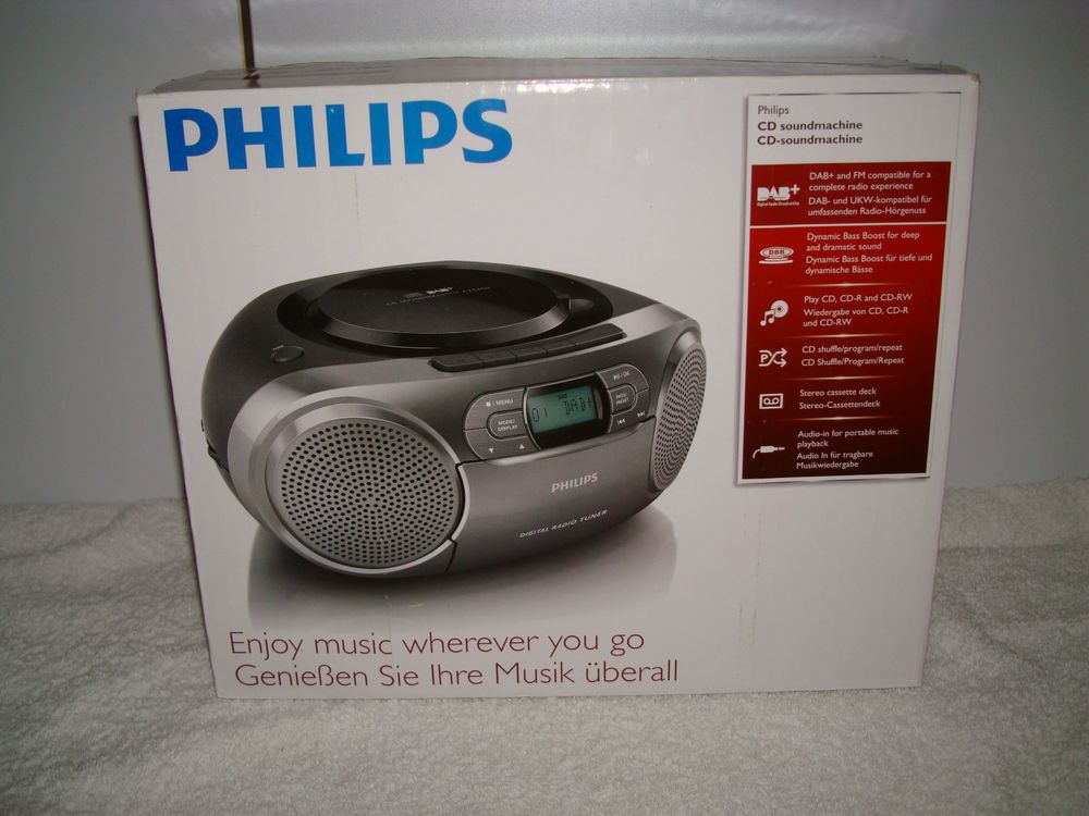 Philips AZB600 Radio / CD-Player / Kassettenspieler | Kaufen auf Ricardo