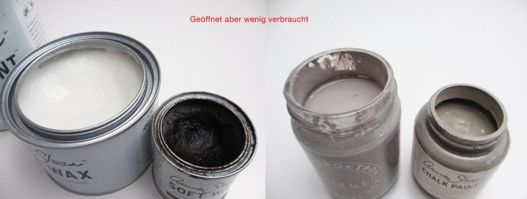 Chalk Farbe Wachs, Marke Annie Sloan und Fleur (Gebraucht) in ...