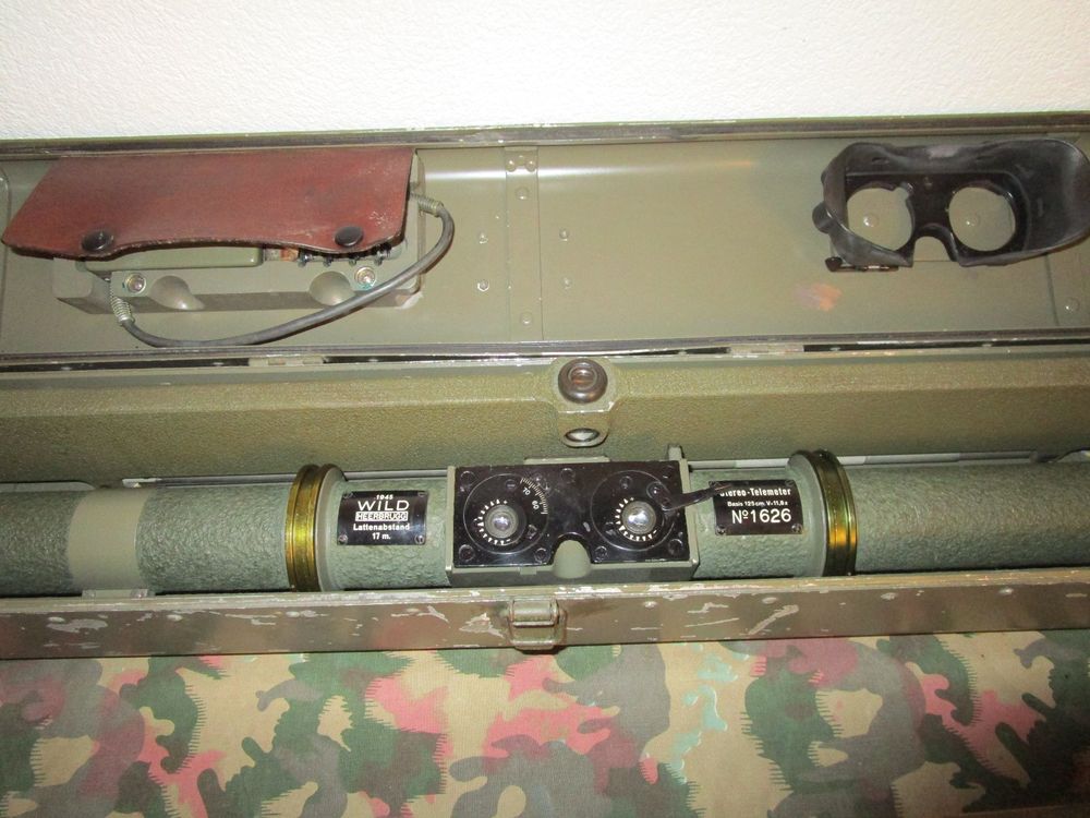 ARMEE STEREO TELEMETER / TELEMETRE WILD HEERBRUGG 1945 (Gebraucht) in ...