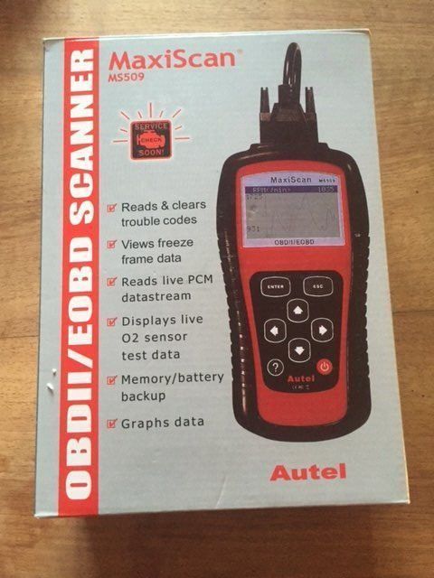 AUTEL MAXISCAN MS 509 OBD2 EOBD SCANNER (Neu und originalverpackt) in ...