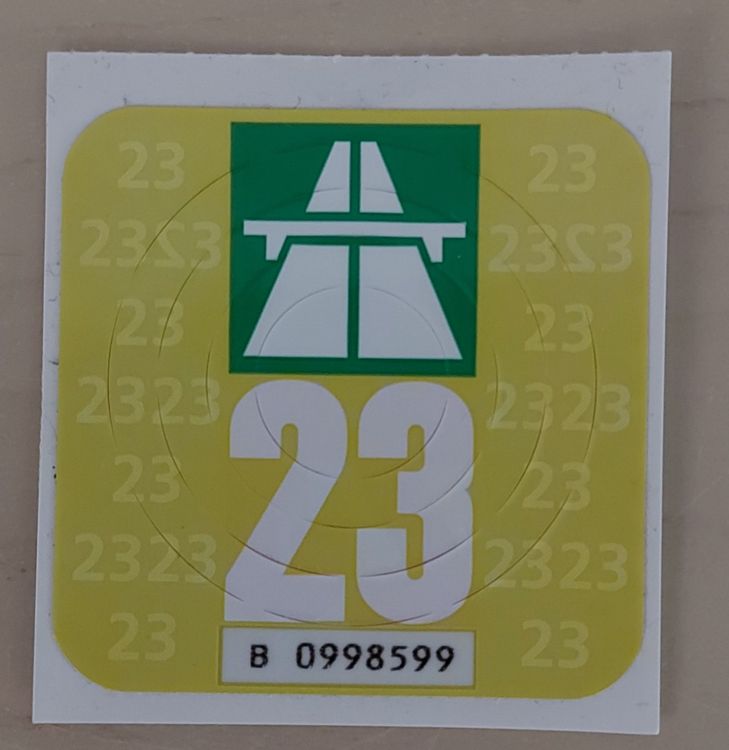 Autobahn-Vignette 2023 Neu! | Kaufen auf Ricardo